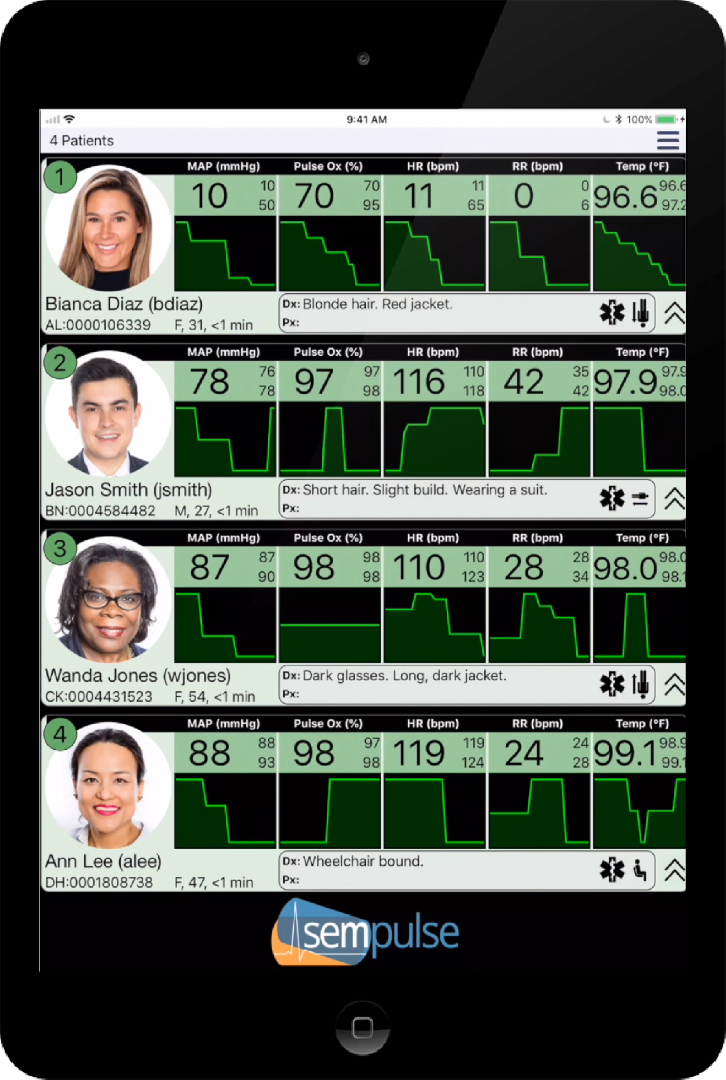 FieldVitals – Advanced Real-Time Vital Signs Status Monitoring for ...
